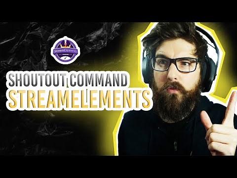 StreamElements Shoutout Command Quick Guide