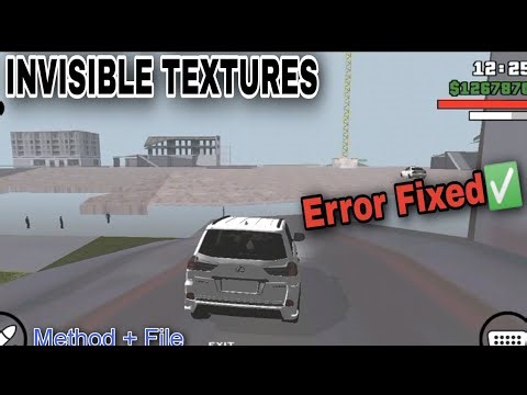 Invisible Textures Problem Fix Gta San Andreas | Full Method |