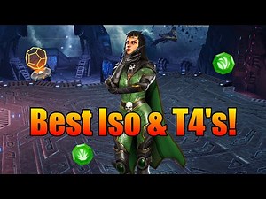 Morgan Le Fay Is an Incredible Striker! - Best Iso & T4's! - MARVEL Strike Force - MSF