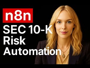 Automate SEC 10-K Risk Analysis with n8n | AI Workflow Tutorial