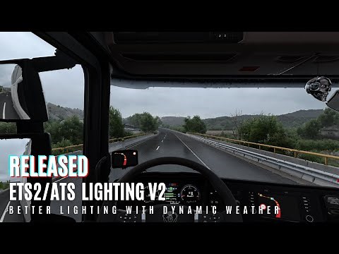 ETS 2/ATS Lighting Improvements v2 Tutorial