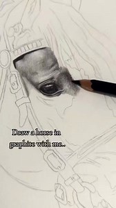 12K views · 597 reactions | I love drawing with graphite pencils to create a timeless and elegant look to my portraits. What do you think? #horsedrawing #equineart #horseartist | Art by Rhia - Artist of the Equines | Facebook