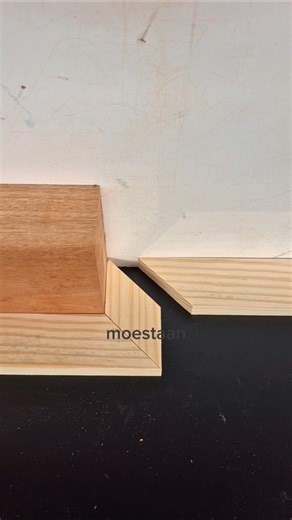 This method of measuring is very easy and the results are very precise. #wood #woodworking