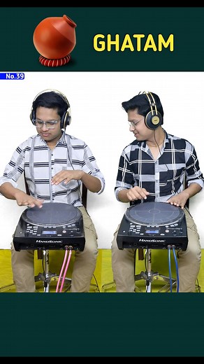 Indian Instument Jugalbandi Performance 🔥By Krishna Chand Das #handsonic ##instrumental #performance #shorts | Krishna Chand Das