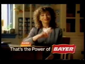 Bayer aspirin sign language commercial, 1995 - Deaf / ASL Interpreter