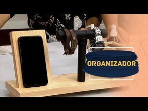 Organizador de madeira por Beto Nóbrega