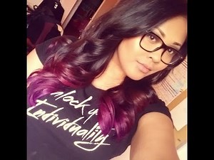 HOW TO: Purple/Pink/Fuchsia Dip dye-Ombre Tutorial