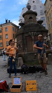 632K views · 22K reactions | Here brilliantly playing Leonard Cohen's classic 'Hallelujah' Cascade - Mark&Steffi (themusicman.uk/mark-white-stefanie-barthel) on Chapman Sticks on the streets of Stockholm, Sweden! Buy their albums and help them with their wonderful quest to plant 500,000 more trees! markwhitelive.com & youtube.com/c/Cascademelodies | The Music Man | Facebook