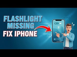 How to Fix Flashlight Missing in iPhone Control Center