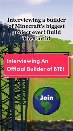 Interview with Official Builder of Minecraft's Biggest Project - Build The Earth