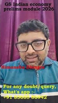 Economic Survey 2025–26: What UPSC Really Expects | Topics & Data | Prelims | IAS | Himanshu Dhingra