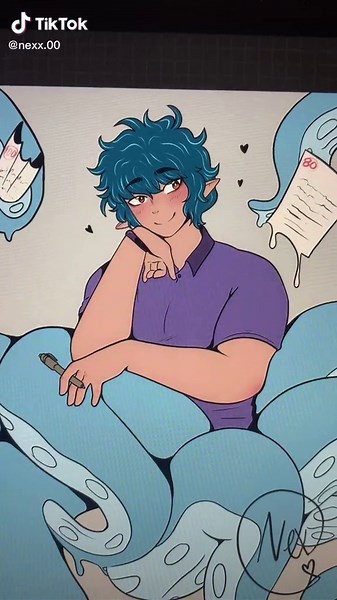 Mysterious Tentacle Art with a Twist