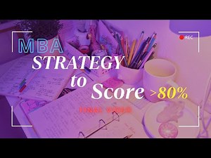 MBA Exam STRATEGY Secrets to BOOST Your Score
