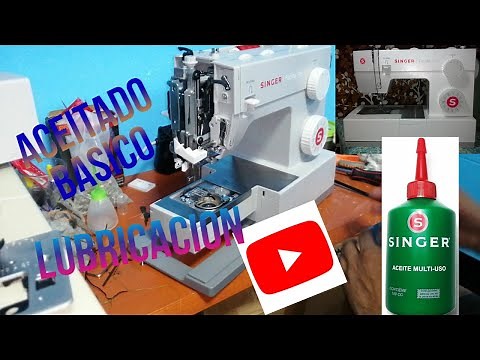 SINGER 4423 FACILITA PRO, ACEITADO Y MANTENIMIENTO BASICO . FULL HD