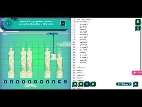 CitizenCode Python S02 E02 Les statues grecques2
