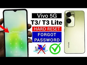Screen Unlock or Hard Reset ' Vivo T3/ T3 Lite 5G ' with Easy Trick