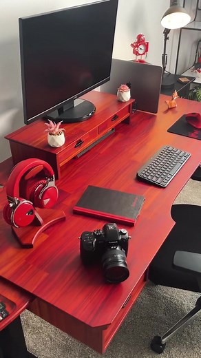 Desks Coming Soon 👀👀👀 #woodworking #office #furniture #desk #desksetup