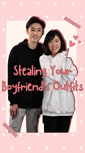 Happy Valentine’s Day💕~ Wanna try something new? Why not your boyfriend’s style😝? 🎬Keep watching to see how to rock bae’s outfits💖 🍬Items mentioned: 👦🏻Outfit 1: Plaid Shirt: https://bit.ly/2PSim9R Red T-shirt: https://bit.ly/3rAFjw6 Jeans: https://bit.ly/3bvwfmA 👩🏻Outfit 1: Plaid Shirt: https://bit.ly/3l084jz Red T-shirt: https://bit.ly/3v8u14t Jeans: https://bit.ly/3vdTd9F Canva Sneakers: https://bit.ly/3eqrIUA 👦🏻Outfit 2: Grey Sweater: https://bit.ly/2ObBbV8 Coat: https://bit.ly/30t