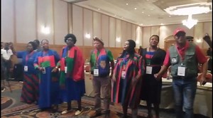 9.5K views · 171 reactions | Jovial candidates prepare for Electoral College Eba Kandovazu PREPARATIONS for the Swapo Party Electoral College are underway at the Conference Centre of the Safari Court Hotel. Parliamentary candidates are in a jovial mood as they wait for President Hage Geingob to officially open the Electoral College. Footage: Eba Kandovazu | Informanté | Facebook