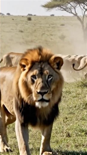Lions Chase Sheep—Unbelievable Twist, Comment Below! #Wildlife #Drama #Survival