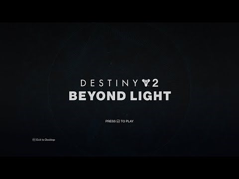 Destiny 2: Beyond Light - New Title Screen/Main Menu Theme! (OFFICIAL VERSION)