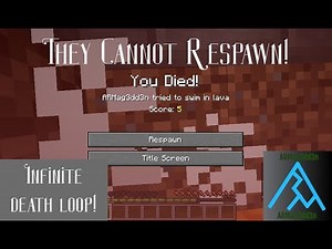 Minecraft infinite death trap tutorial