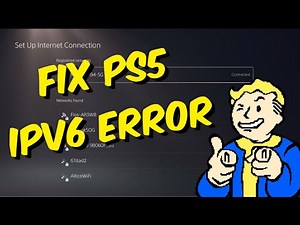 How To Fix Cannot Connect PS5 IPV6 Network Connection Error 2021