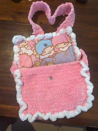 Lined Messenger Bag Handmade Crochet - Etsy