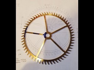 Machining a Grasshopper Escape Wheel