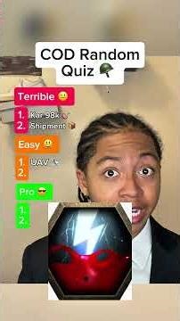 COD Random Quiz 🪖 #trending #gaming #callofduty #yorrai #cod #codclips #viral #shorts #codzombies