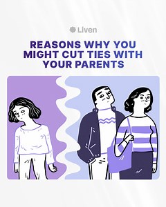 6K views · 34 reactions | Are your relationships with your parents good enough? Or did you just cut them off from your life, like one of our users in this video? Learn why it could happen and how it affected you as an adult. Start with the test to heal your inner wounds and try to improve your relationships: https://bit.ly/460lRy4 | Liven: Reclaim Your Confidence | Facebook