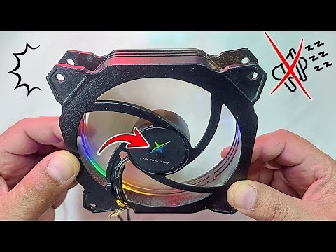 Fix Noisy RGB PC Fan | How to Clean, Lubricate, and Repair Gaming Case Fan Noise