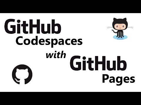 GitHub Codespaces with GitHub Pages