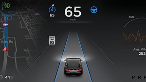 Tesla Motors Releases New 'Autopilot' System for Model S Cars That Provides the Vehicle With Limited Autonomous Control