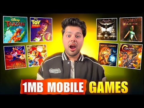 TOP 10 Best Mobile Games Under 1MB | HD Graphics | FREE Games in 1MB | Retro Games