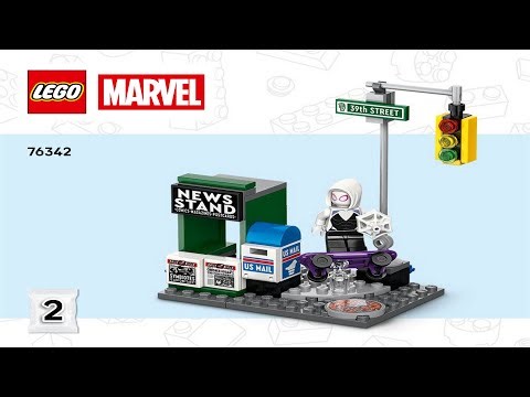 🦸 LEGO instructions 🦸 Super Heroes 🦸 76342 🦸 Spider Man vs Mysterio The Daily Bugle 🦸 Book 2 🦸
