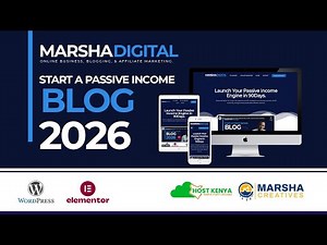 Design Blog & Contact Us Pages in WordPress (Elementor 2026 Tutorial) | marshadigital.com Build