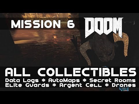 DOOM Mission 6 Collectibles & Secrets (including Skyrim Easter egg)