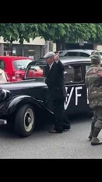 VIDEO. Vendôme: Vintage vehicles accompany the May 8 ceremony