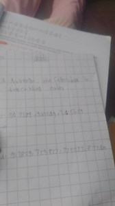 Arrange the following in descending order:c. 342189, 381209, ... | Filo