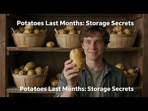 How To Store Potatoes At Home For Months : Easy Long-Term Storage Guide