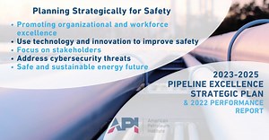 The report not only shows the success of pipeline safety culture so-far, but also lays out a strategic plan for continuous safety and performance improvement. Read more about what goals the plan includes: https://hubs.la/Q01P68NH0 | API Global