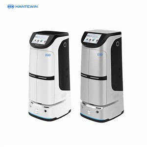 [Hot Item] Artificial Intelligent Welcome Service Get on The Elevator Goods Smart Delivery Hotel Robot