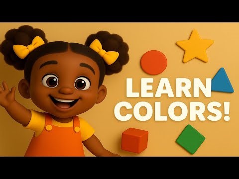 Learn Colors for Kids | RED YELLOW BLUE GREEN | Fun 3D Preschool Learning with Sunny