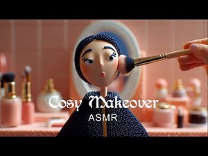 Cosy Makeover: Morning Makeup with a Princess in a Tower | ASMR Animation