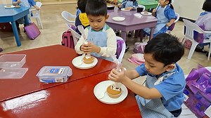 7.1K views · 104 reactions | In our preschool classrooms, children are not only learning their alphabet or numbers but also engage in activities that hone their self-help skills while they are young. Just recently, our Pre-Kindergartners had their cupcake adventures: Little hands, big smiles in their baking bliss! #InfantJesusAcademy #IJA #IJAMarikina #IJAPreschool | Infant Jesus Academy - Marikina | Facebook