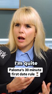 345K views · 807 reactions | Paloma Faith’s top dating rule? Keep it short and sweet! She swears by a strict 30-minute limit for first dates —because who has time for a bad date? ‍♀️ Would you try this? Watch the full episode here https://youtu.be/QrdqY5ZtLio | NearlyParents Podcast | Facebook