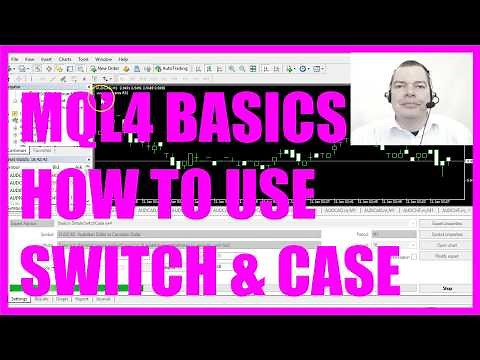 MQL4 TUTORIAL BASICS - 7 HOW TO USE SWITCH AND CASE