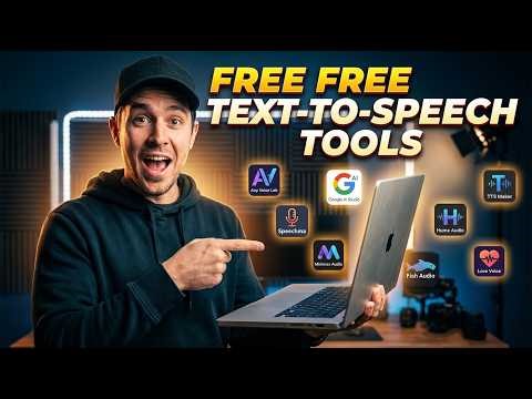 8 Free Text-to-Speech Tools for YouTube & Video Creators (100% Free TTS 2026)