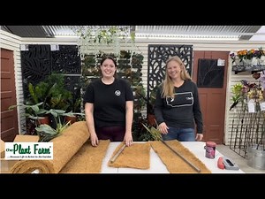 How To Make A Coco Moss Liner Stake for Your Plant -The Plant Farm®